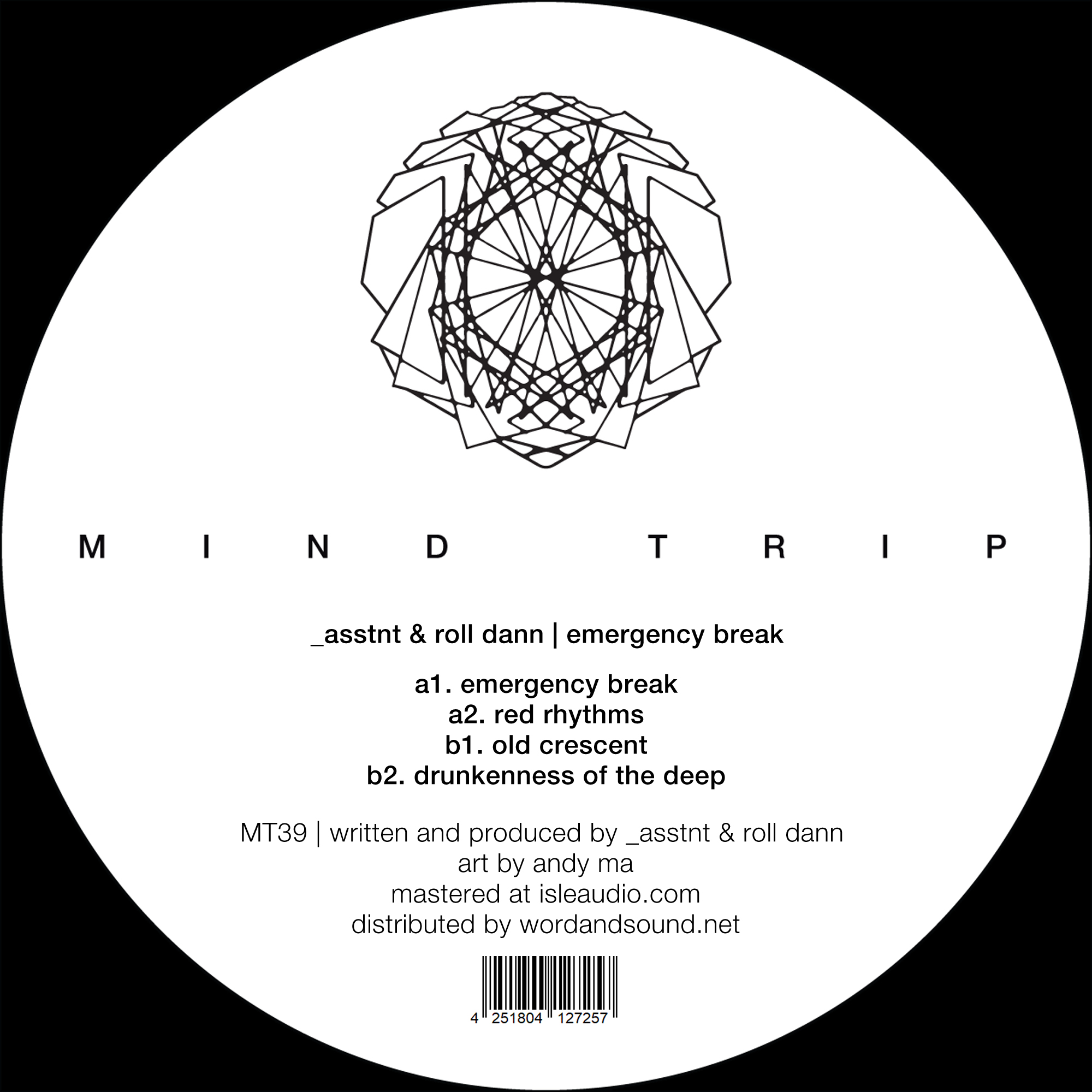 _asstnt & Roll Dann publican EMERGENCY BREAK en MindTrip