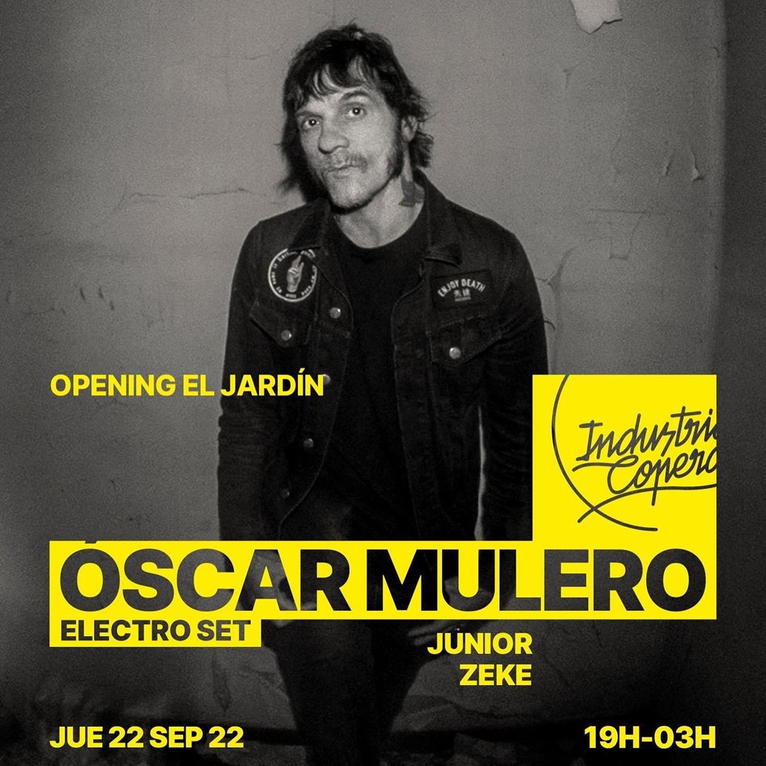 Oscar Mulero regresa a Industrial Copera con un set de electro ...