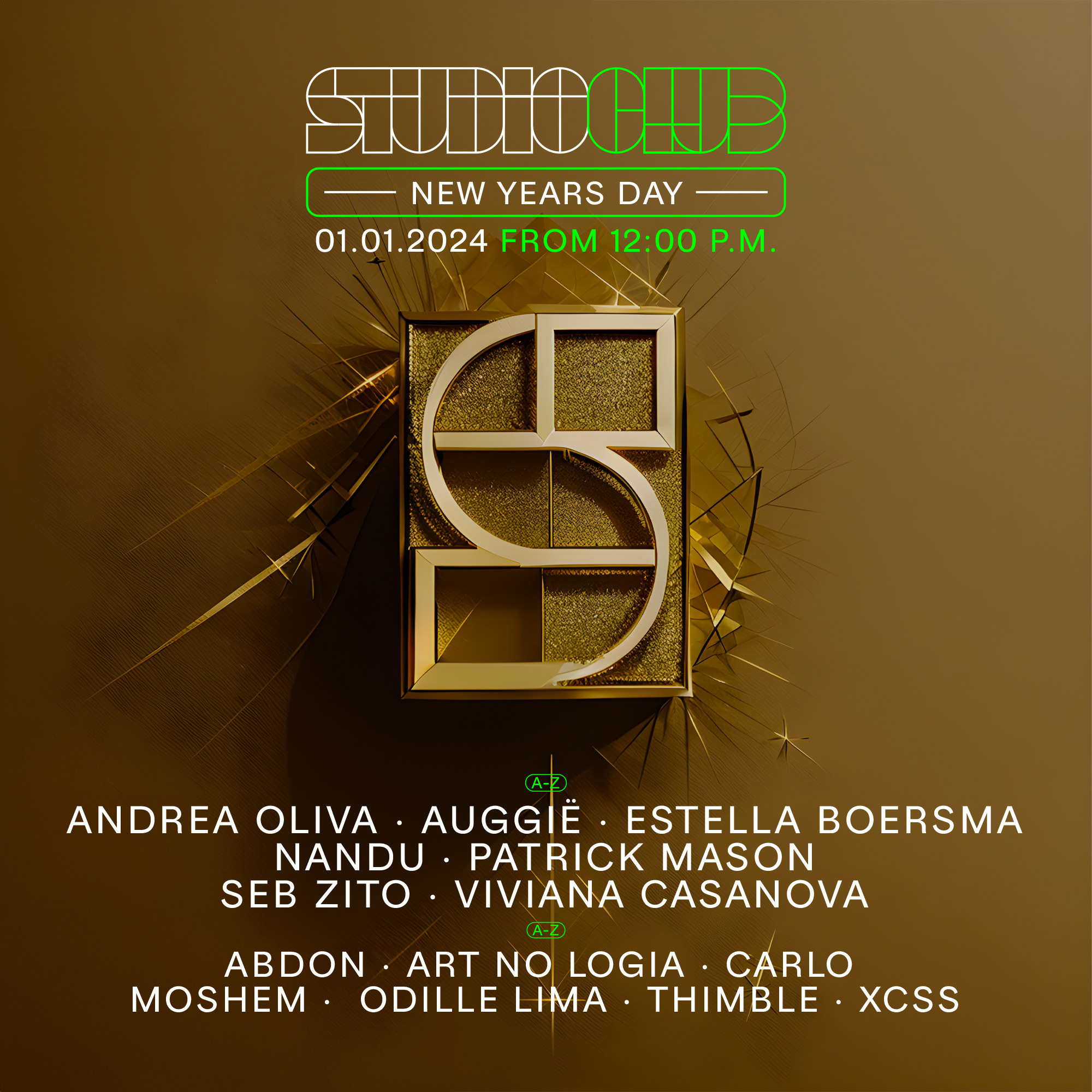 Comienza el año a lo grande con Studio Club: New Years Day - Vicious ...