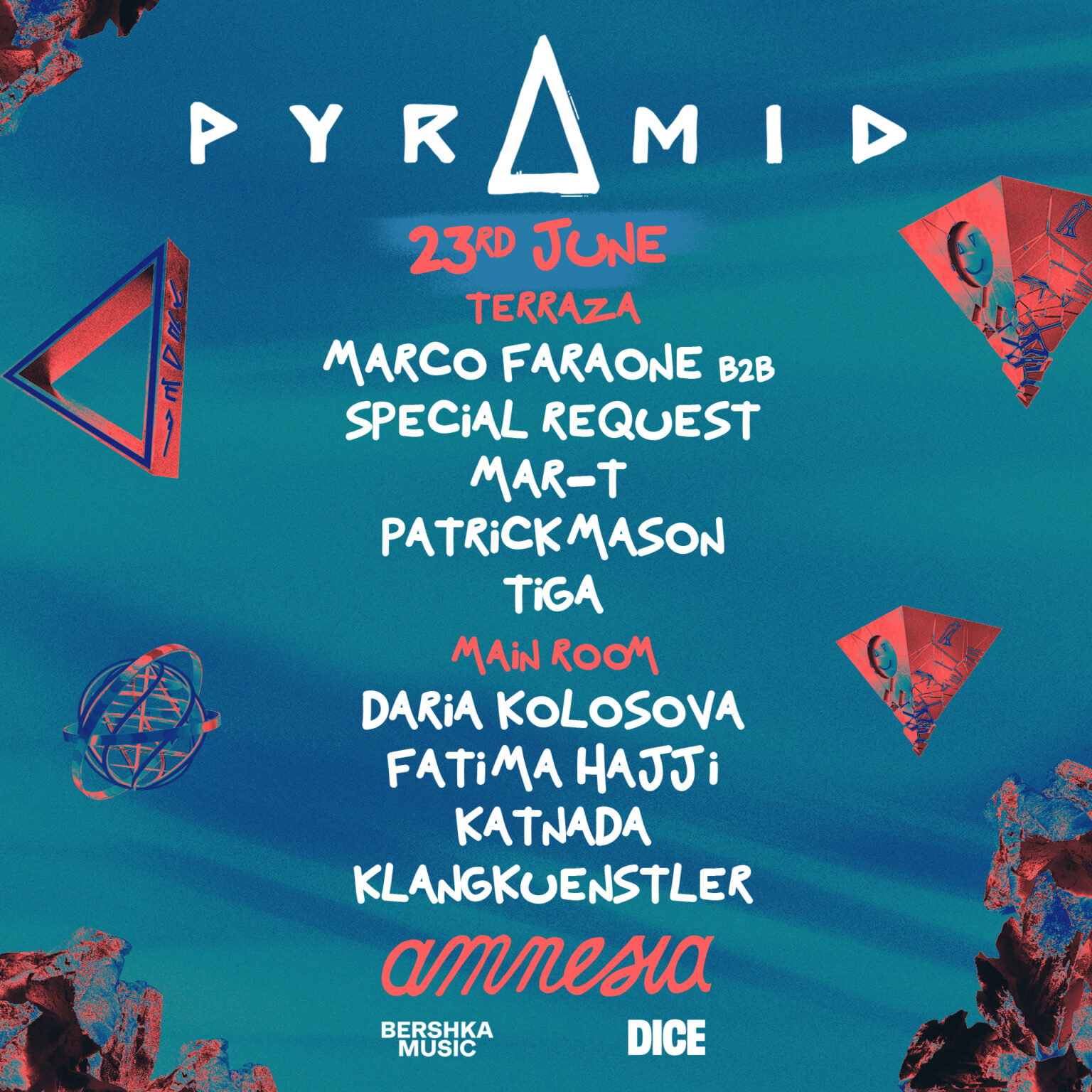 Este domingo en Amnesia pura esencia Pyramid - Vicious Magazine