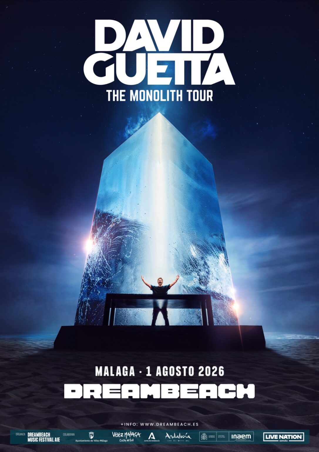 David Guetta presenta SPECIAL MONOLITH SHOW se incorpora a Dreambeach ...